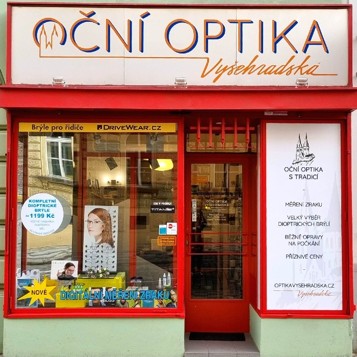 Oční optika Vyšehradská, Praha 2